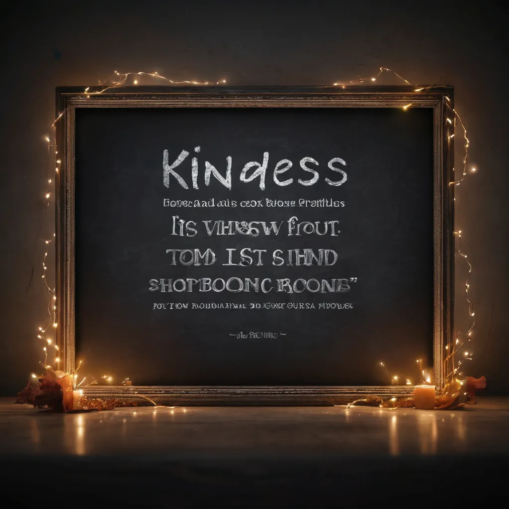 The Power of Kindness Slogans: A Comprehensive Exploration